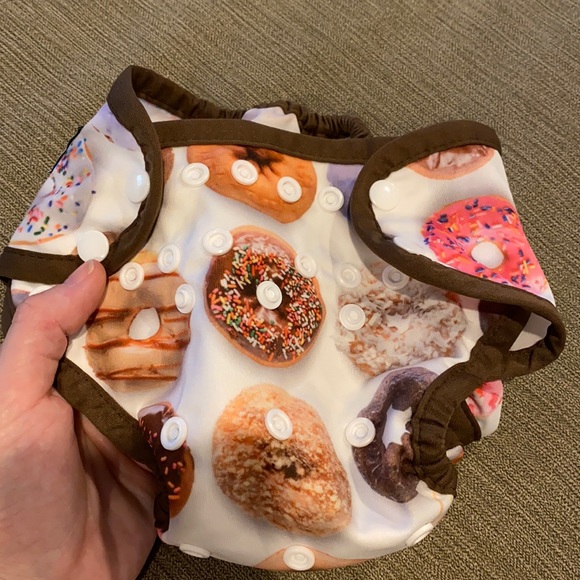 Accessories | Imagine Donut Diaper Cover | Poshmark